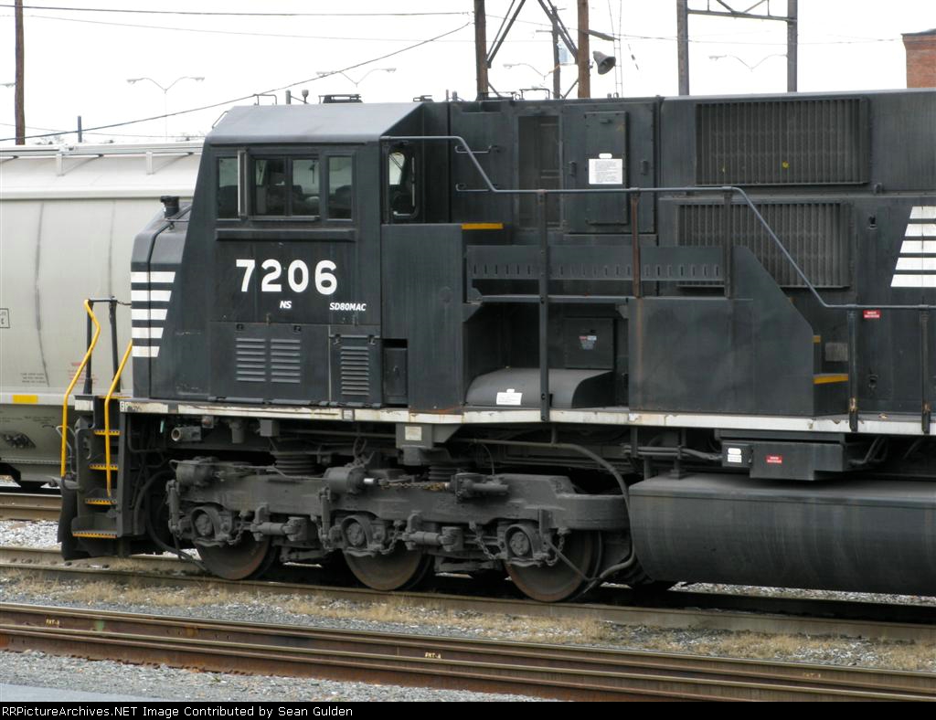 NS EMD SD80MAC 7206